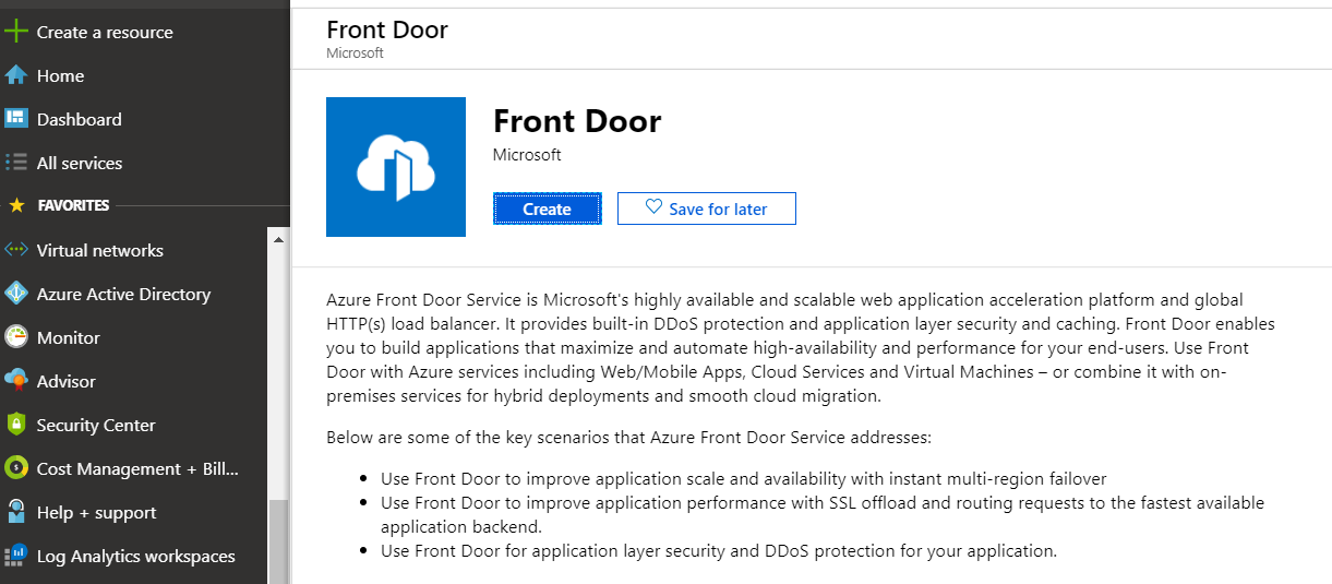 Ding Dong it’s Azure Front Door | OpsMan