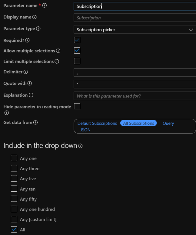 How to: Parameters with Azure Monitor Workbooks and a quick start ...